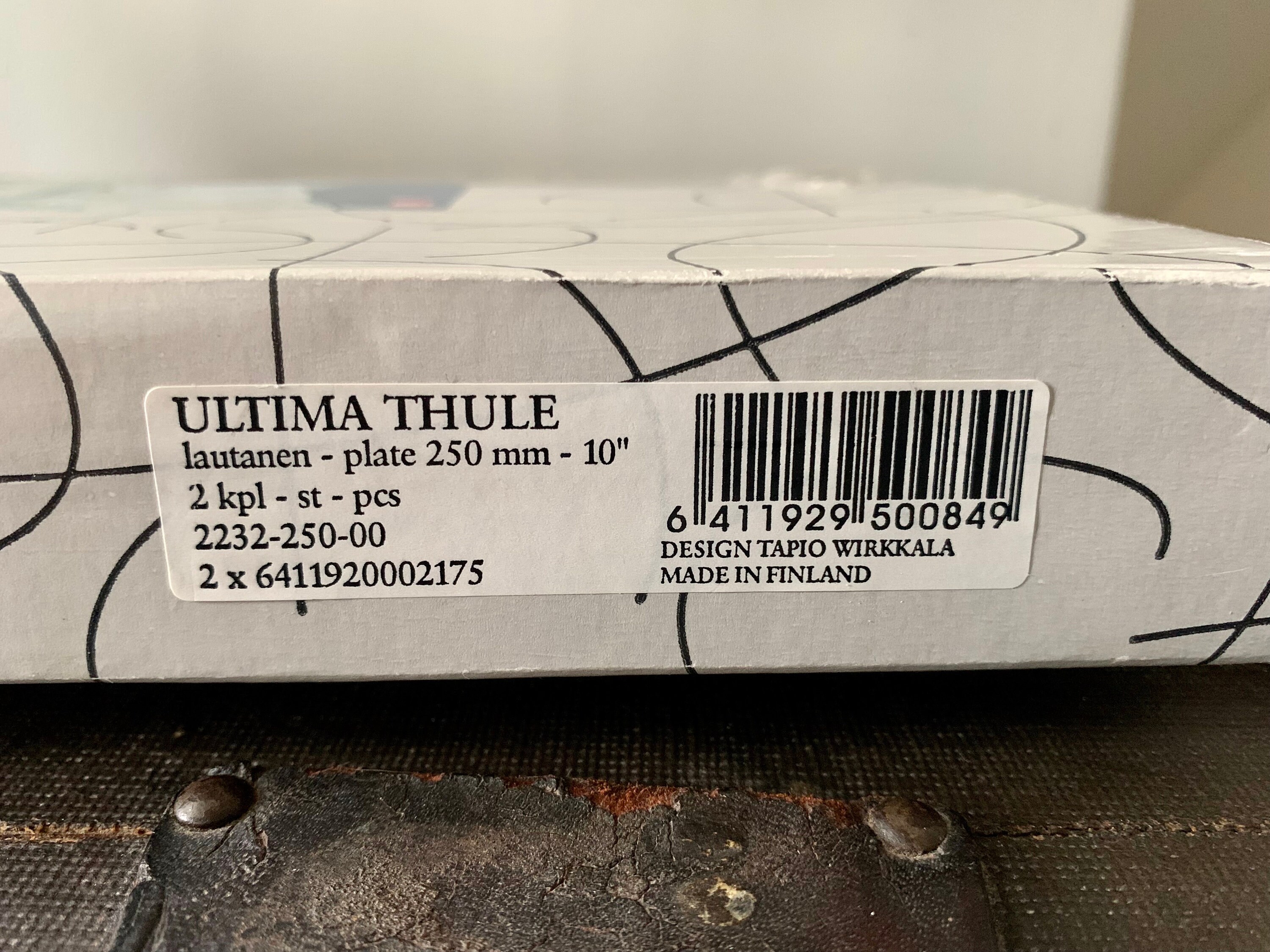 In Original Box W/labels Intact Two new IITTALA Ultima Thule 10 ...