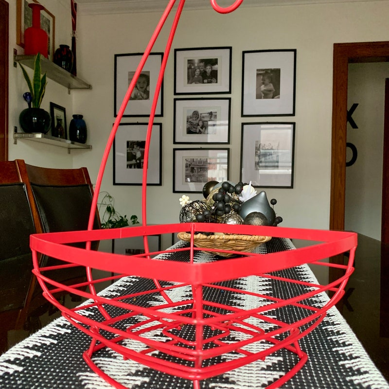 Red Atomic Bowl - Etsy