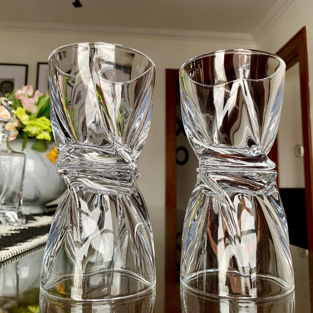 Four Unused Discontinued 10 Fl Oz Luxurious Mouth Blown Crystal MIKASA ...