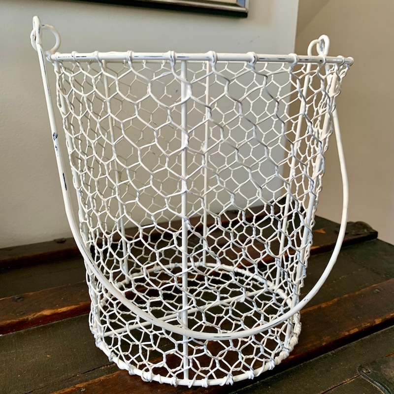 Chicken Wire Basket - Etsy