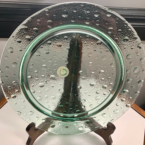 Recycled Glass Plate - Etsy