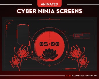 Red Stream Panels Maroon Stream Panel Twitch Panels - Etsy