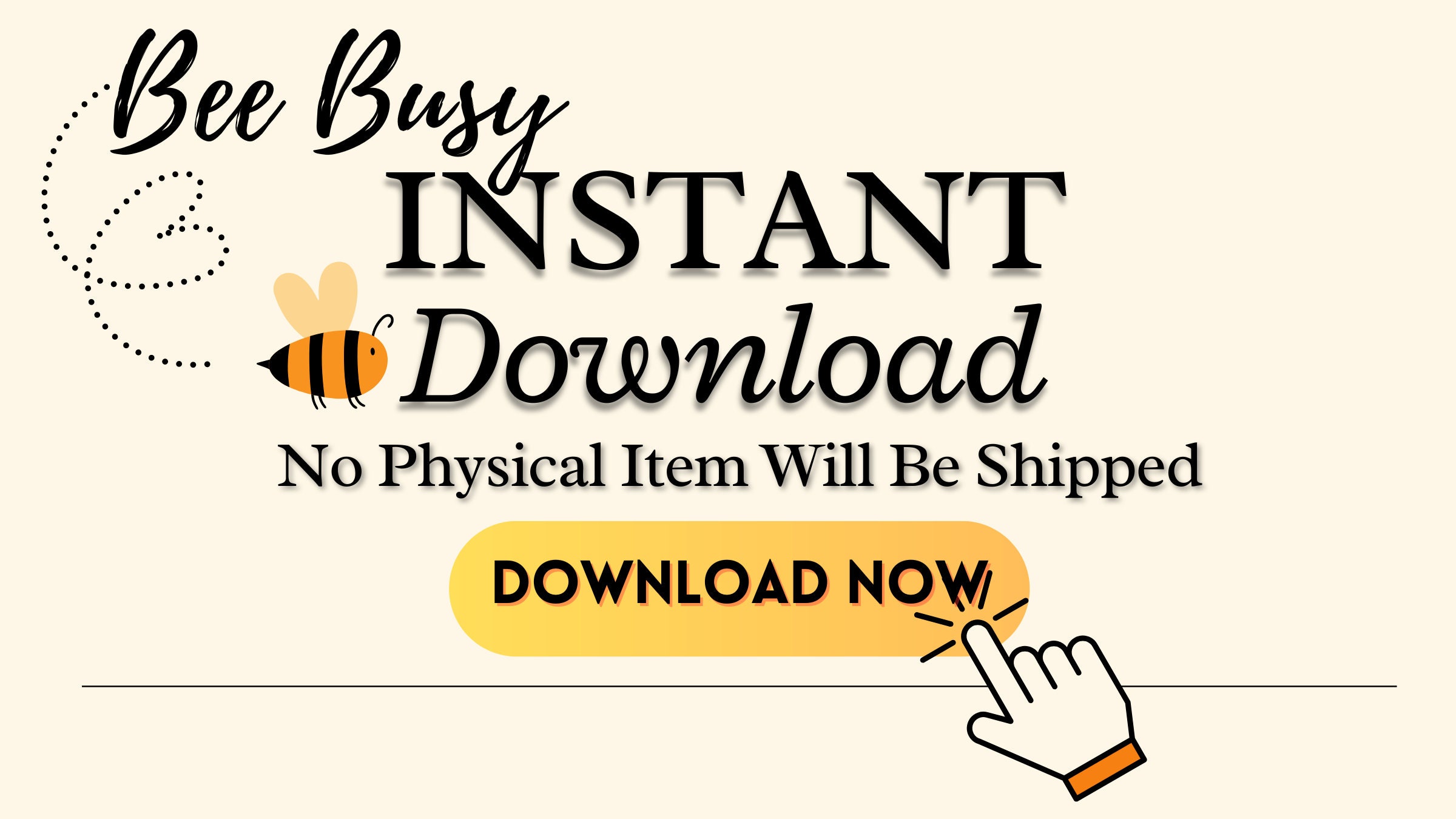 Bee Busy Elegant Printable Daily Planner, Digital Planner - Etsy