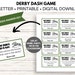 DERBY Game FUN for Kids - Task Cards for Classroom or Home Use ...