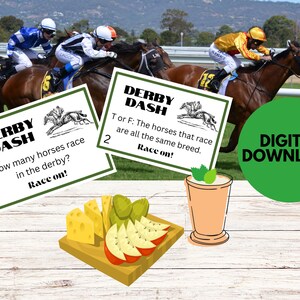 DERBY Game FUN for Kids - Task Cards for Classroom or Home Use ...