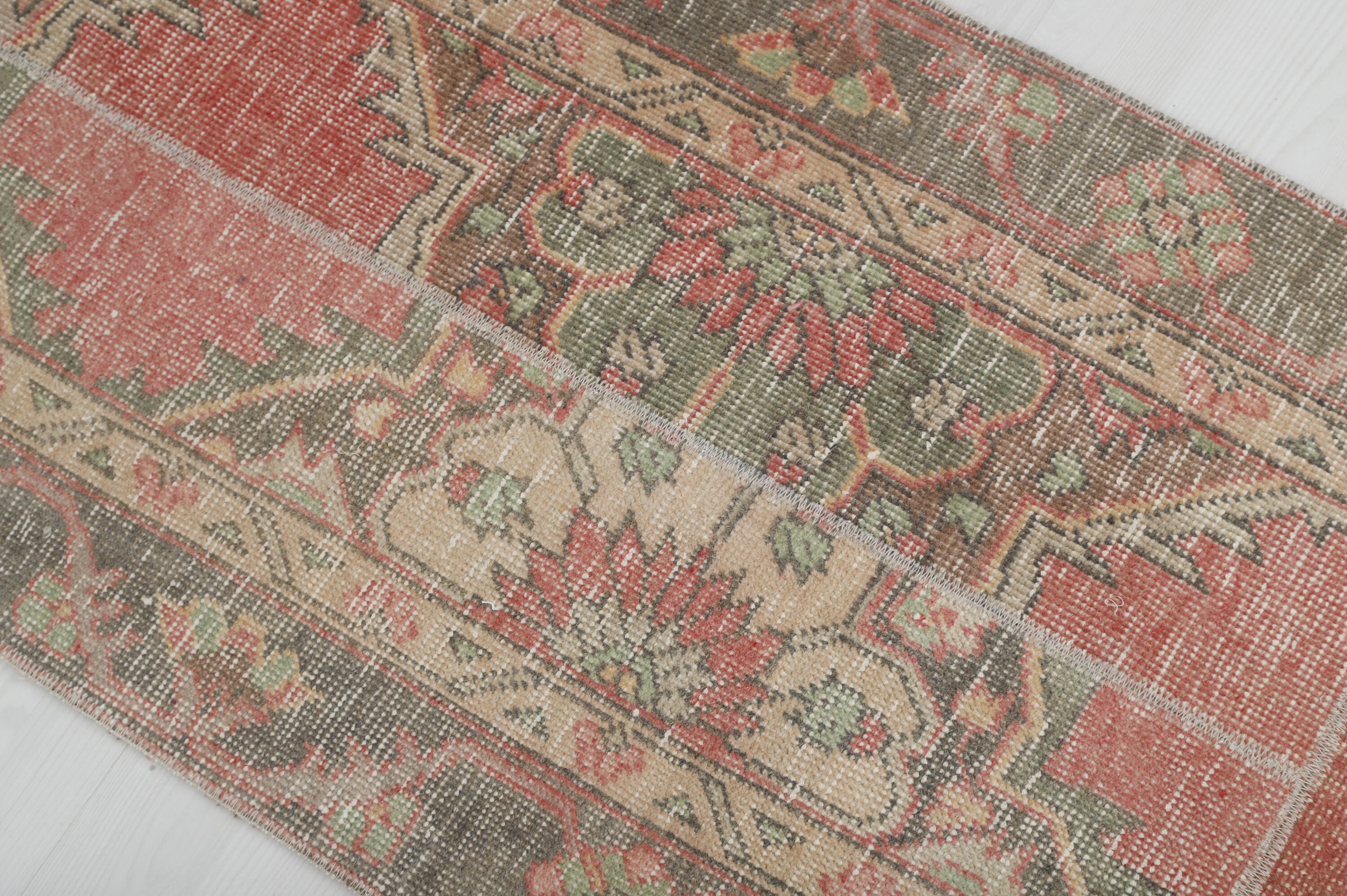 2x5 Unique Rug, Colorful Small Runner, 2x5 Turkish Rug, 2x5 Runner Rug ...