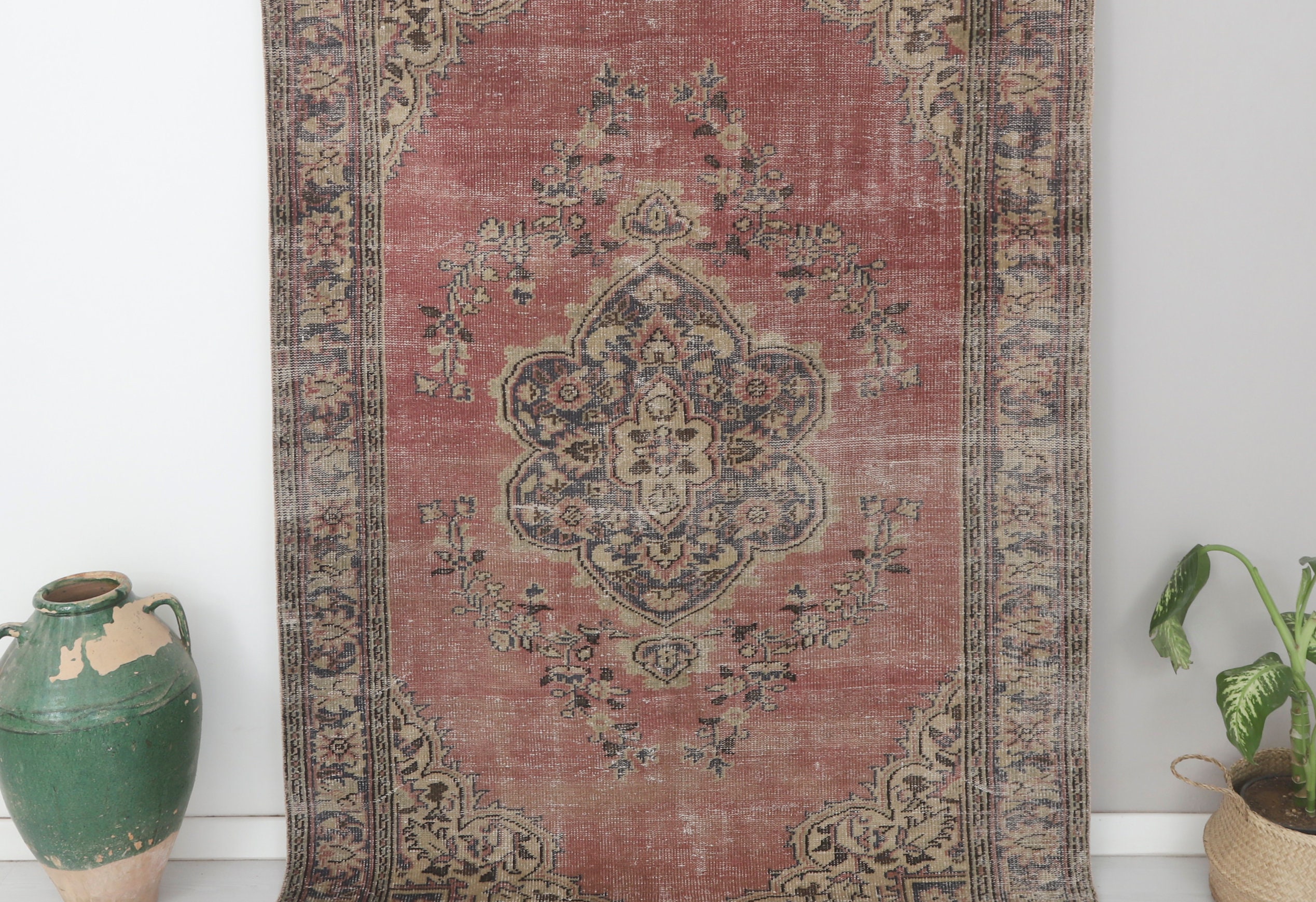 1960's 5x7 Red Vintage Rug,anatolian Rug, 5x7 Handmade Rug, Rug for ...