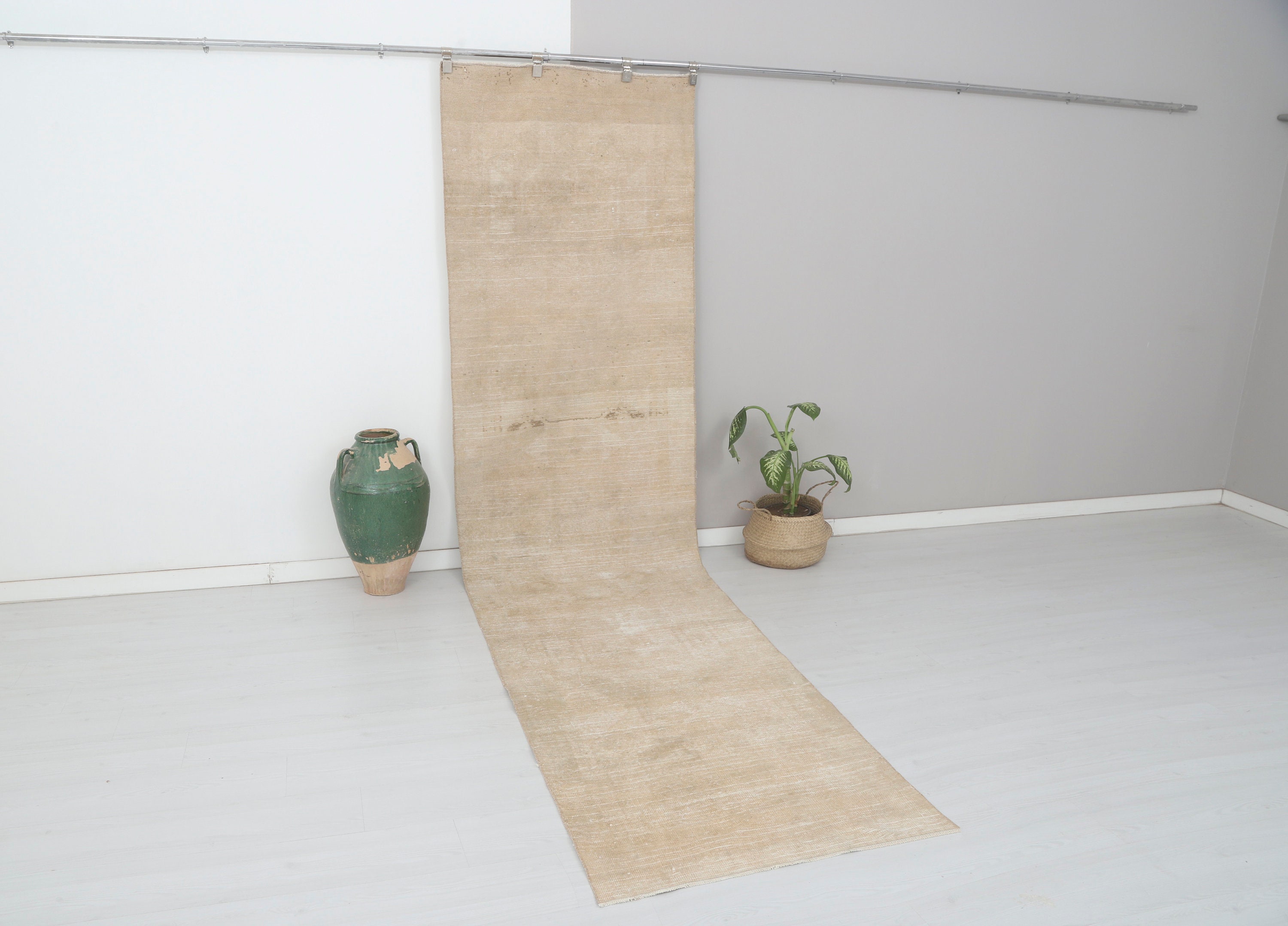 2'9 X 12'7 Ft Vintage Runner, 3x13 Old Runner Rug,3x13 Rug,oushak ...