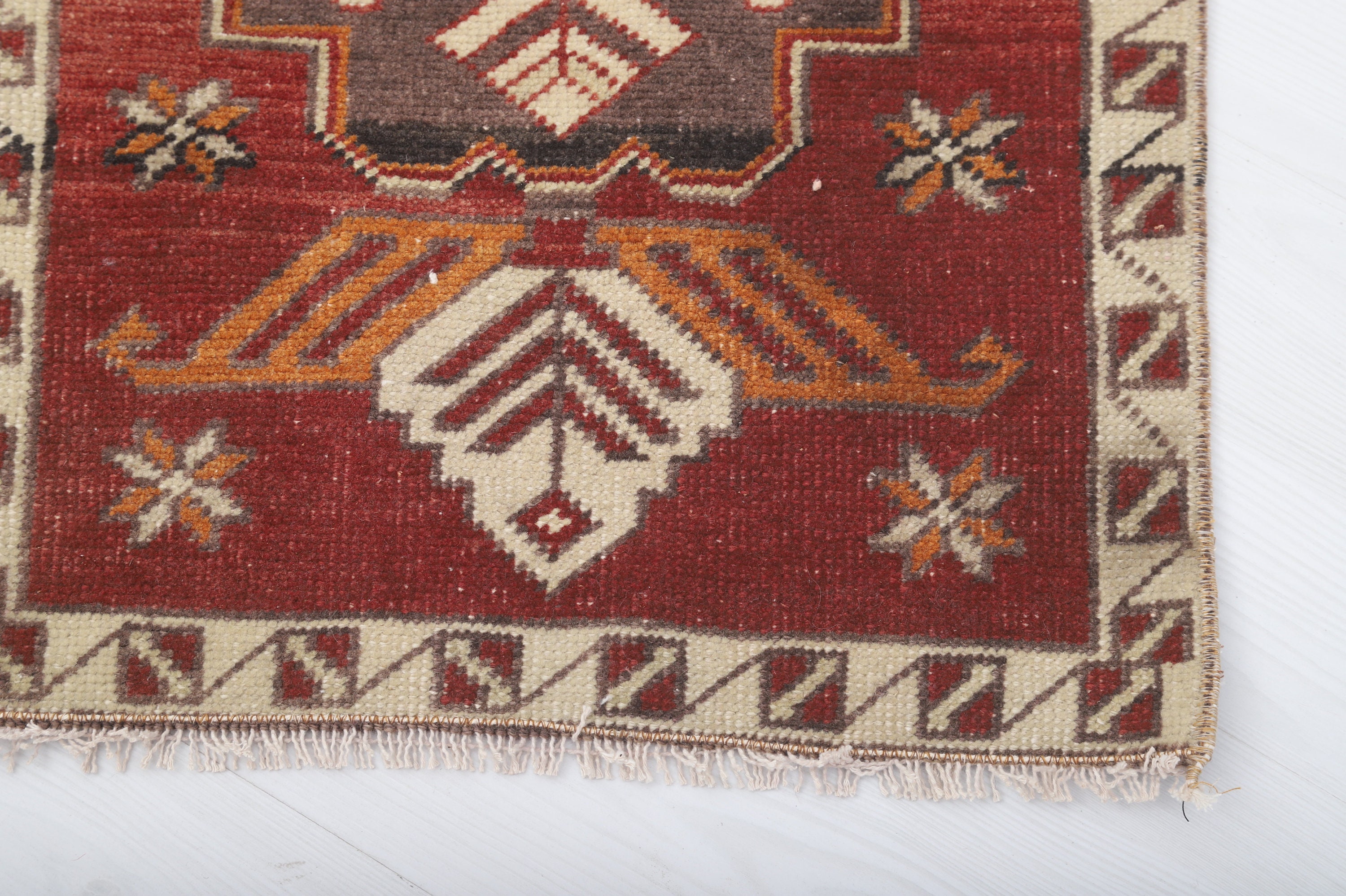 2x2 Mini Rug, Old Small Rug, 2x2 Door Mat Rug, Oushak Small Rug ...