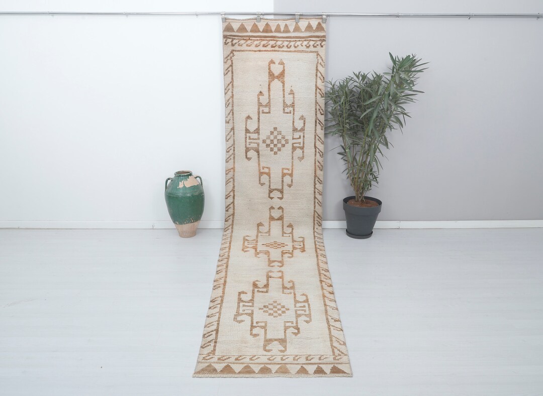 3x13 Rug for Hallway, Soft Runner Rug, Handmade Runner, Kitchen Runner ...