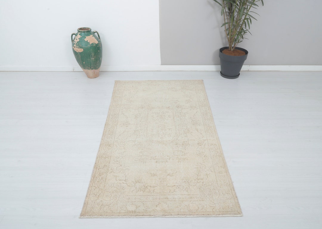 4x7 Handwoven Carpet, Distressed Rug, Vintage Carpet, Bohemian Rug, 4x7 ...