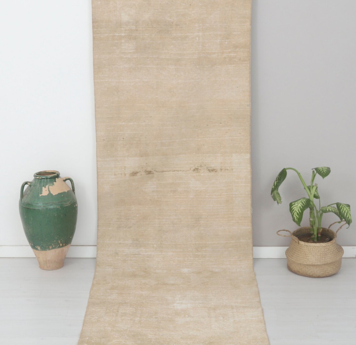 2'9 X 12'7 Ft Vintage Runner, 3x13 Old Runner Rug,3x13 Rug,oushak ...