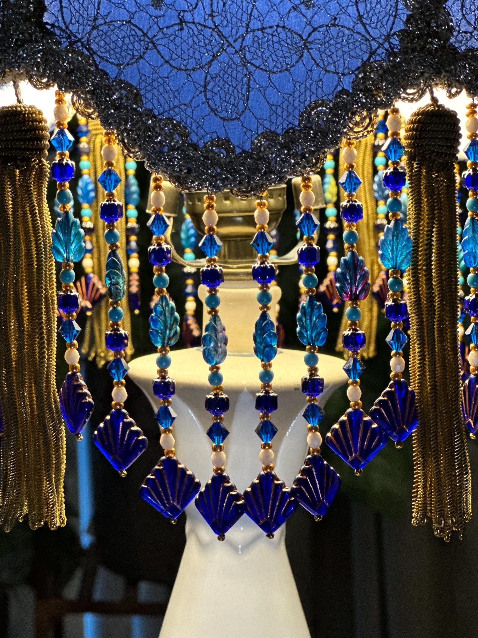 Custom Handmade Lampshades | Unique Designs Using Antique Textiles ...