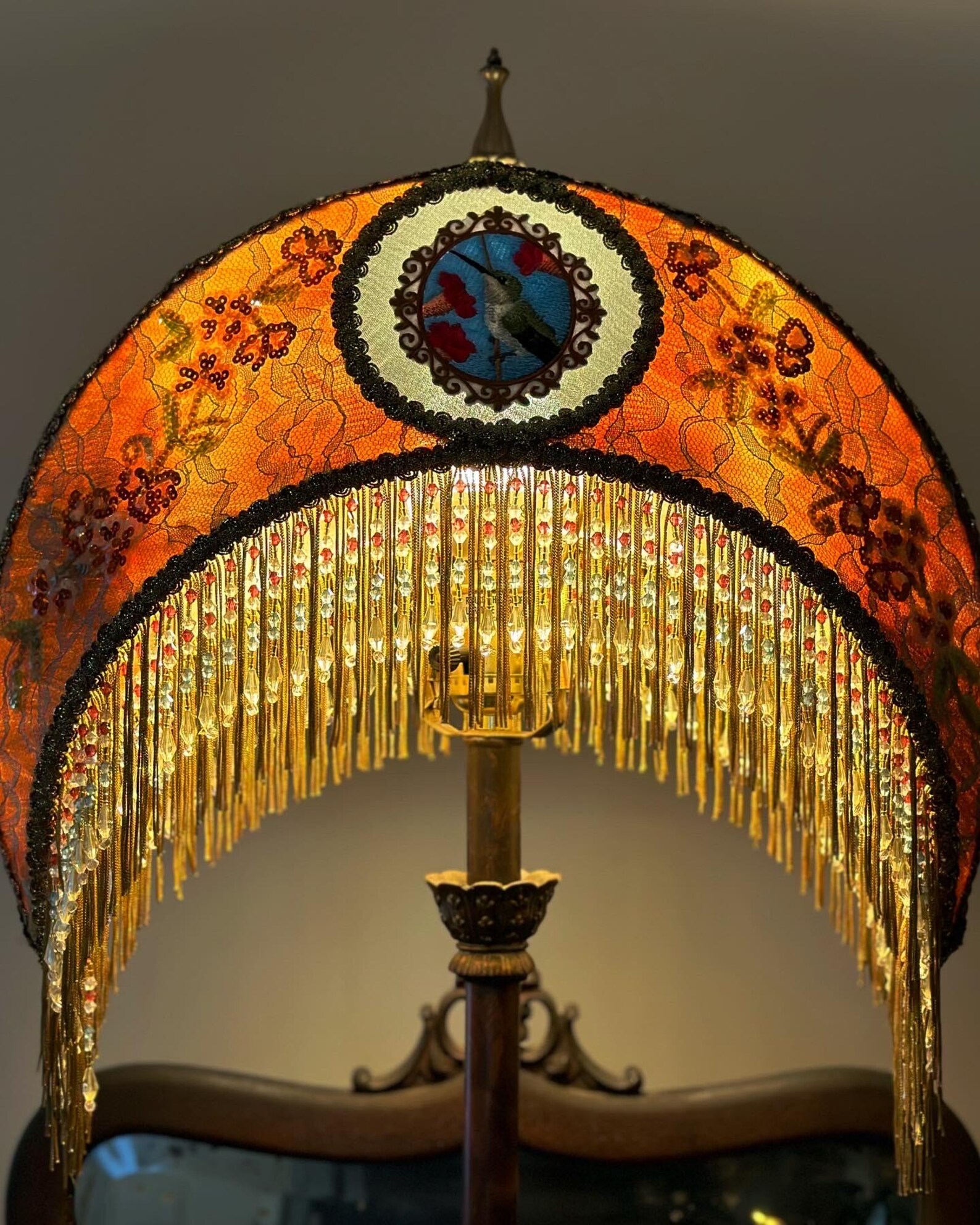 Custom Handmade Lampshades | Unique Designs Using Antique Textiles ...