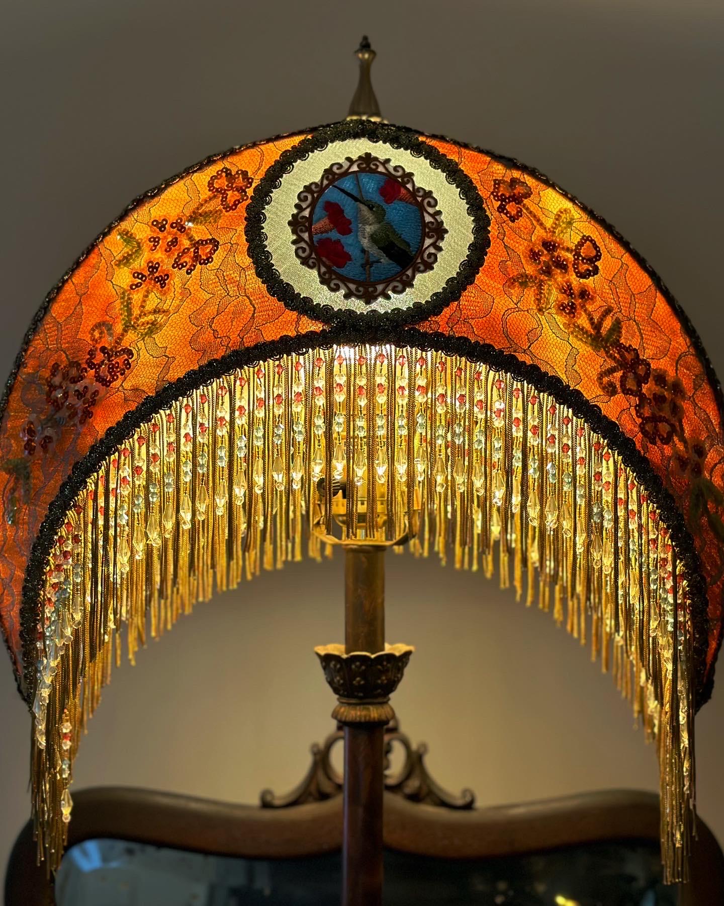 Custom Handmade Lampshades | Unique Designs Using Antique Textiles ...