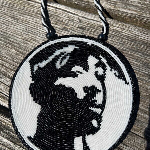 Beaded Medallion - Etsy