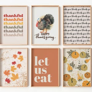 Fall Prints Autumn Decor Set of 25+ Gallery Wall Art Printable Fall ...