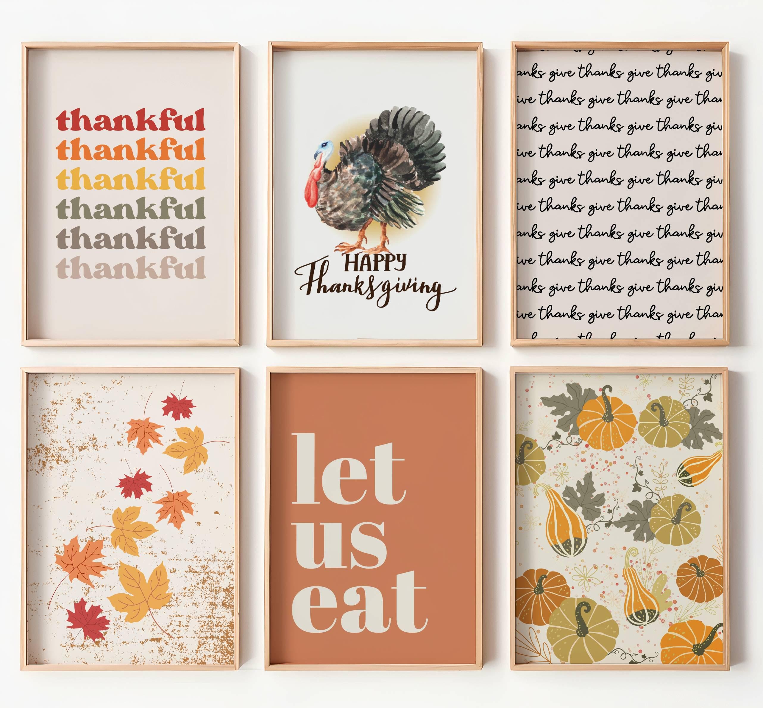 Fall Prints Autumn Decor Set of 25+ Gallery Wall Art Printable Fall ...