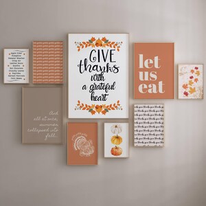 Fall Prints Autumn Decor Set of 25+ Gallery Wall Art Printable Fall ...
