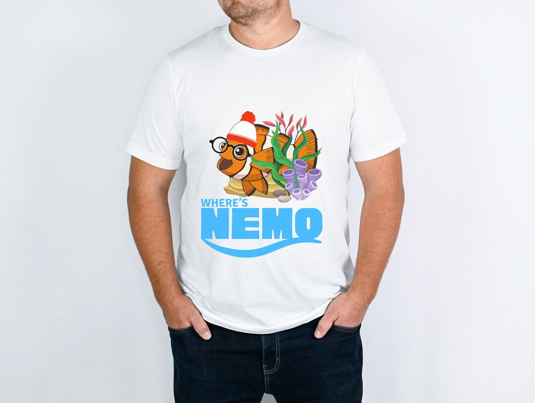 Finding Nemo Wheres Waldo Inspired Shirt - Etsy