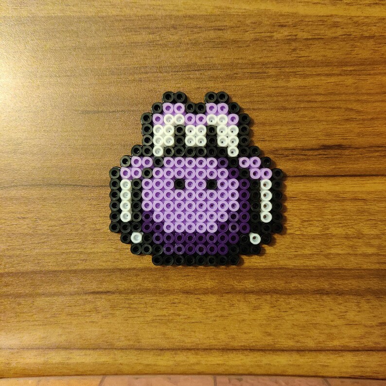 Yoshi Head Perler Beads Keychain Decoration Accessory - Etsy Australia