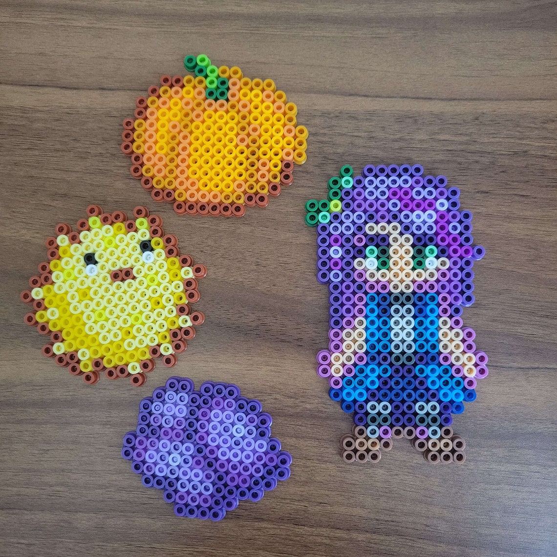 Stardew Valley Bachelorettes Perler Beads Abigail Emily Haley Leah Maru