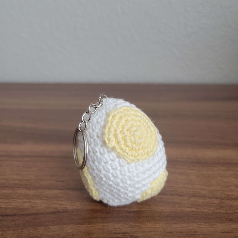 Yoshi Egg Crochet Keychain Amigurumi - Etsy