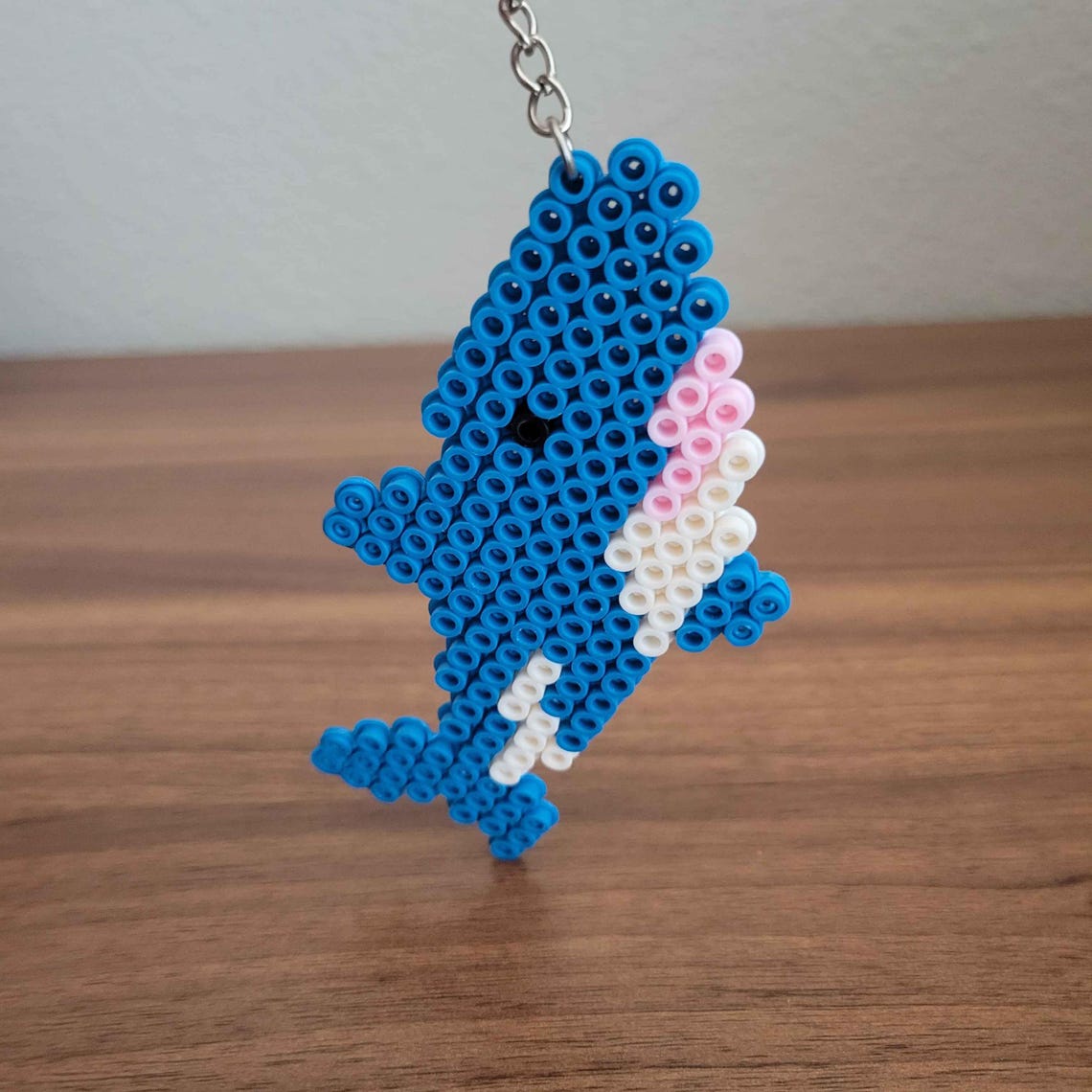 Shark Keychain Perler Beads | Accessory | Decoration - Etsy