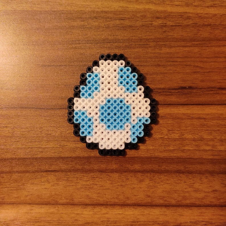 Yoshi Egg Perler Beads - Etsy