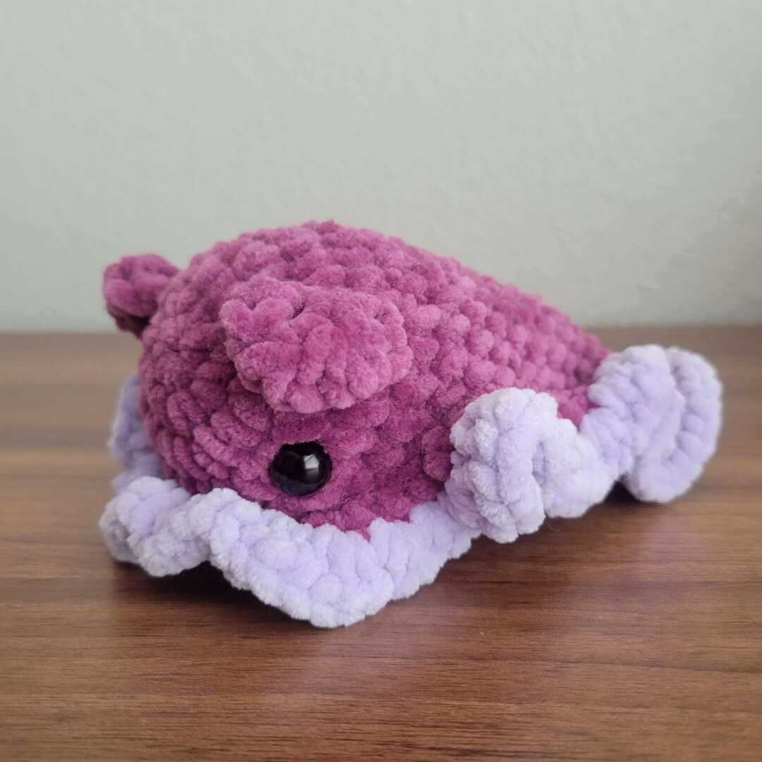 Crochet Sea Slug Amigurumi Plushie Soft Toy Decoration - Etsy