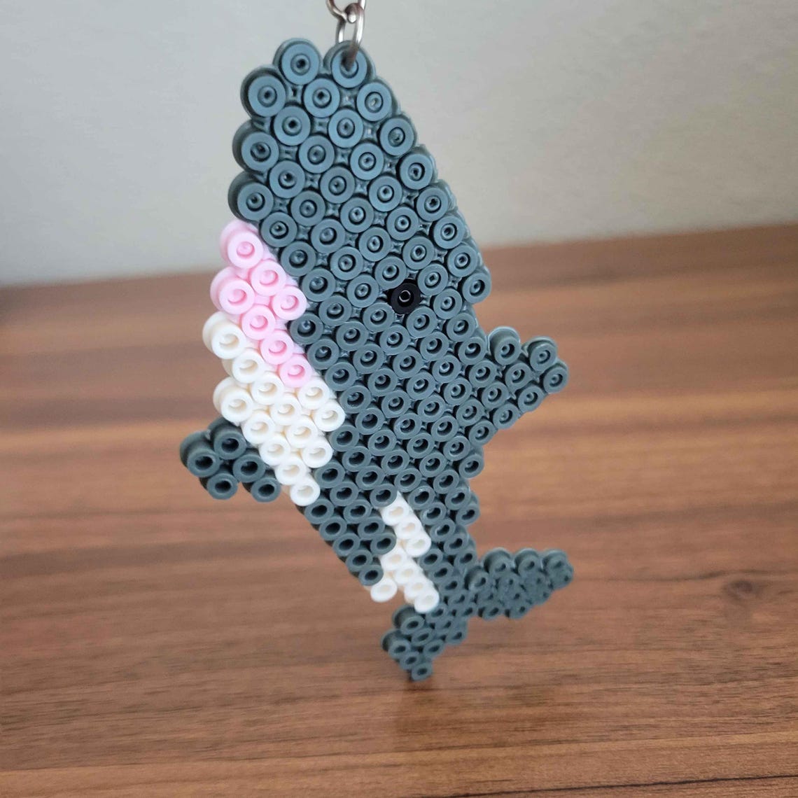 Shark Keychain Perler Beads | Accessory | Decoration - Etsy