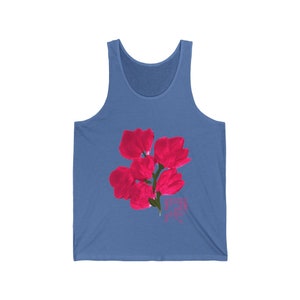 The Name of the Lord is a Strong Tower Magenta Floral Bright Unisex ...