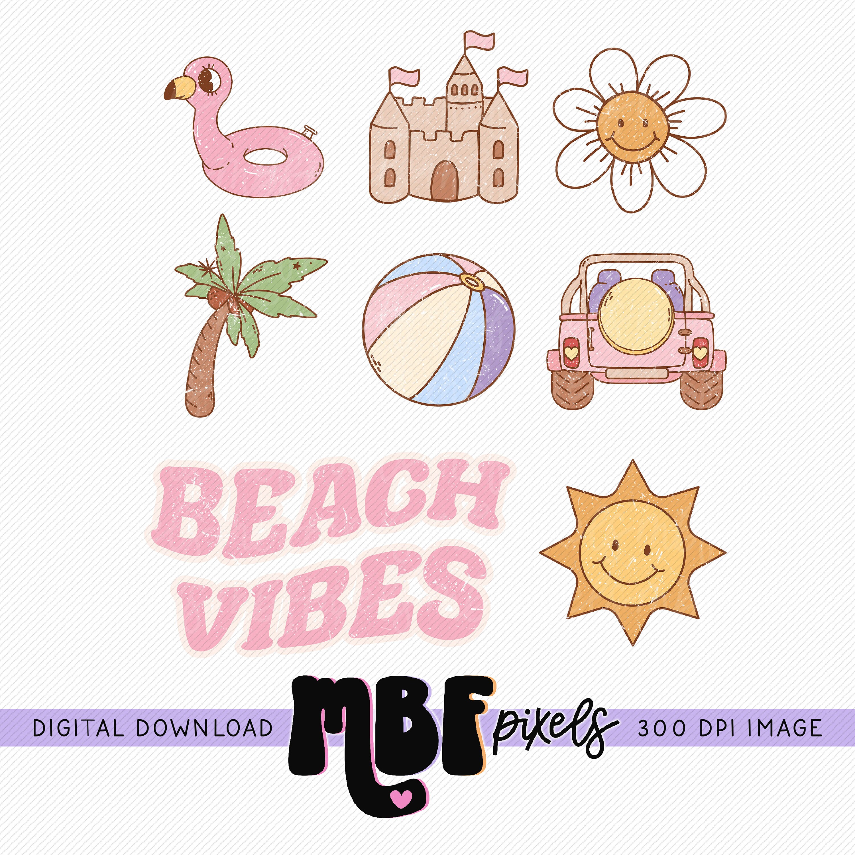 Beach Vibes Sublimation PNG, Beach Bum, Summer Sublimation, Summer ...