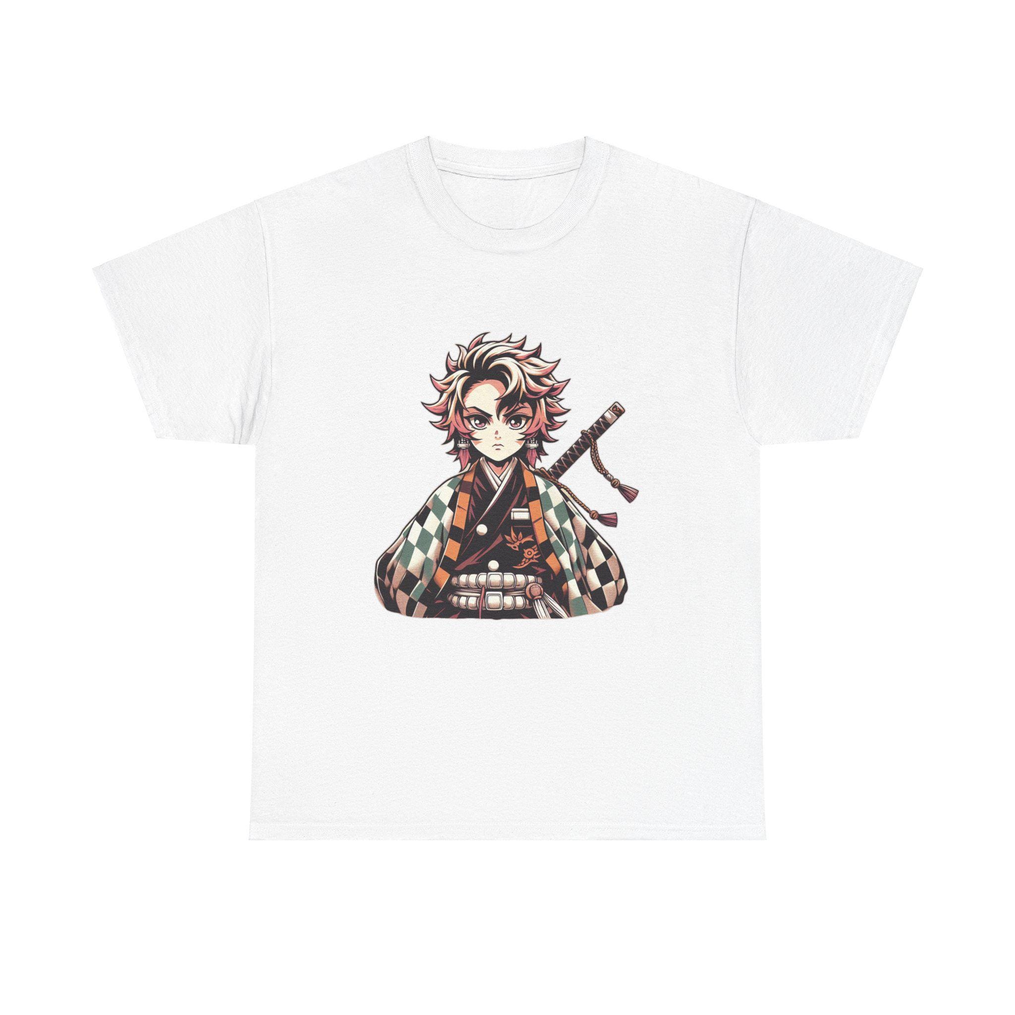 Tanjiro Kamado Tee, Demon Slay Anime T-shirt, Anime Tee, Gift for Anime ...