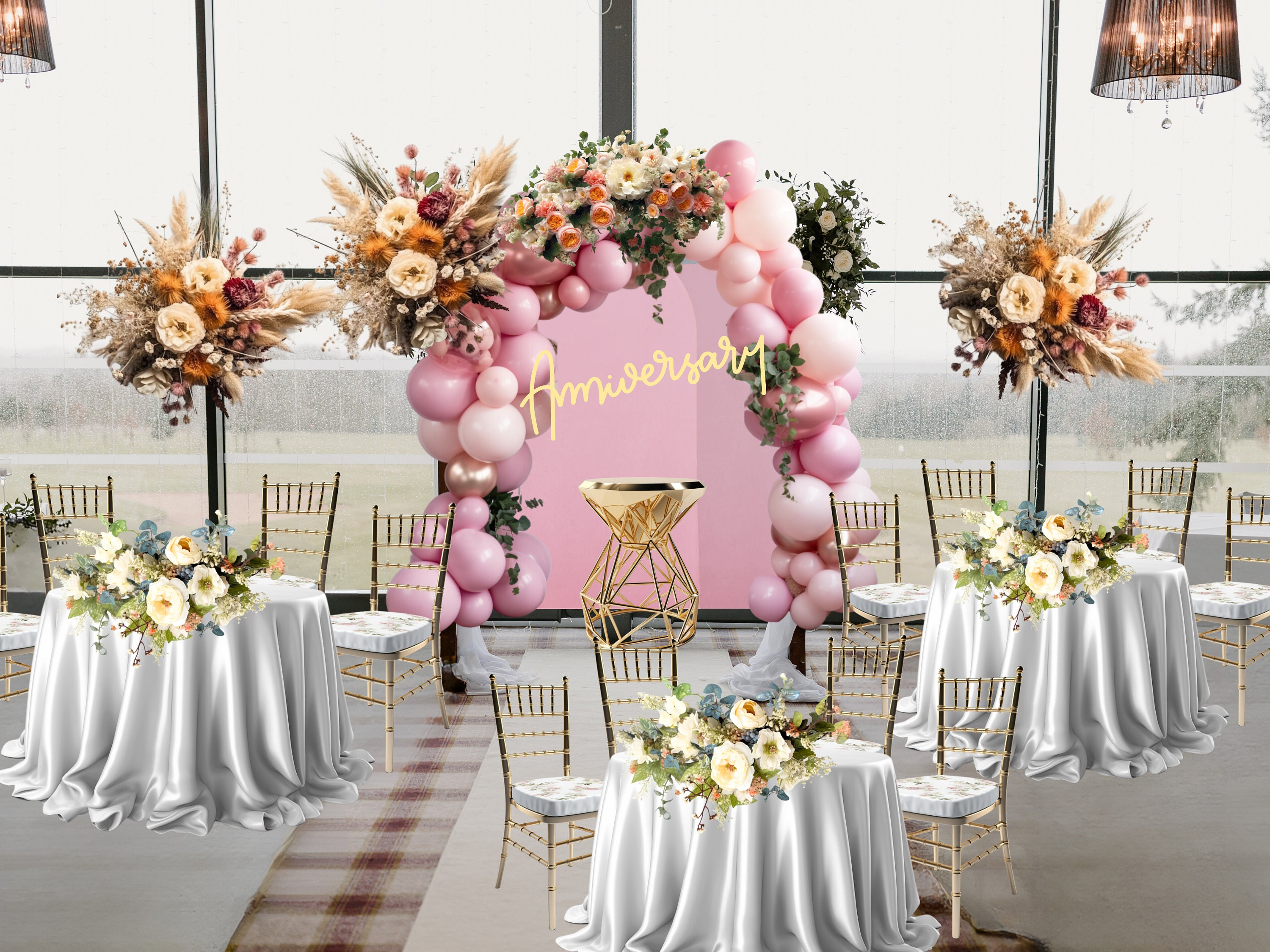 VENUE TABLE Bundle -customizing Event Scene, Furniture Mockup Png ...