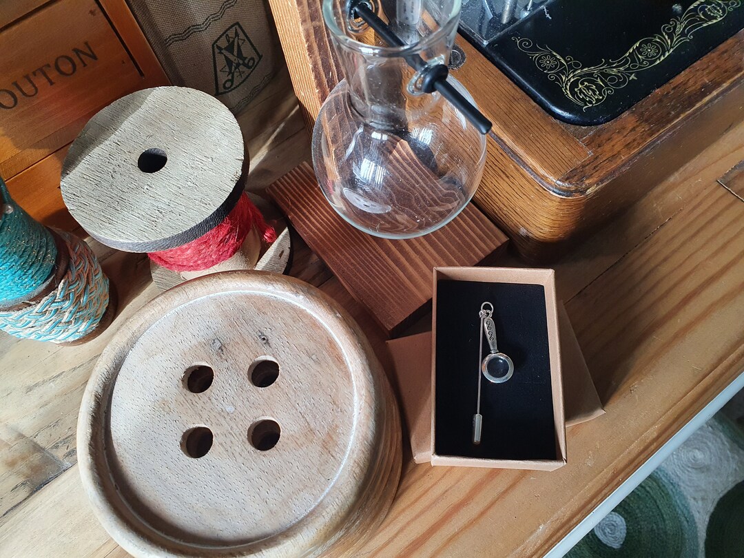 Tiny Magnifying Pin | Includes Free Shipping, Gift Box and Gift Card ...