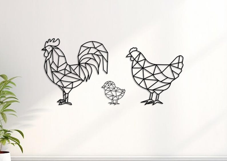 Geometric Animals SVG Bundle, 105 Origami Bird Silhouette, Modern ...