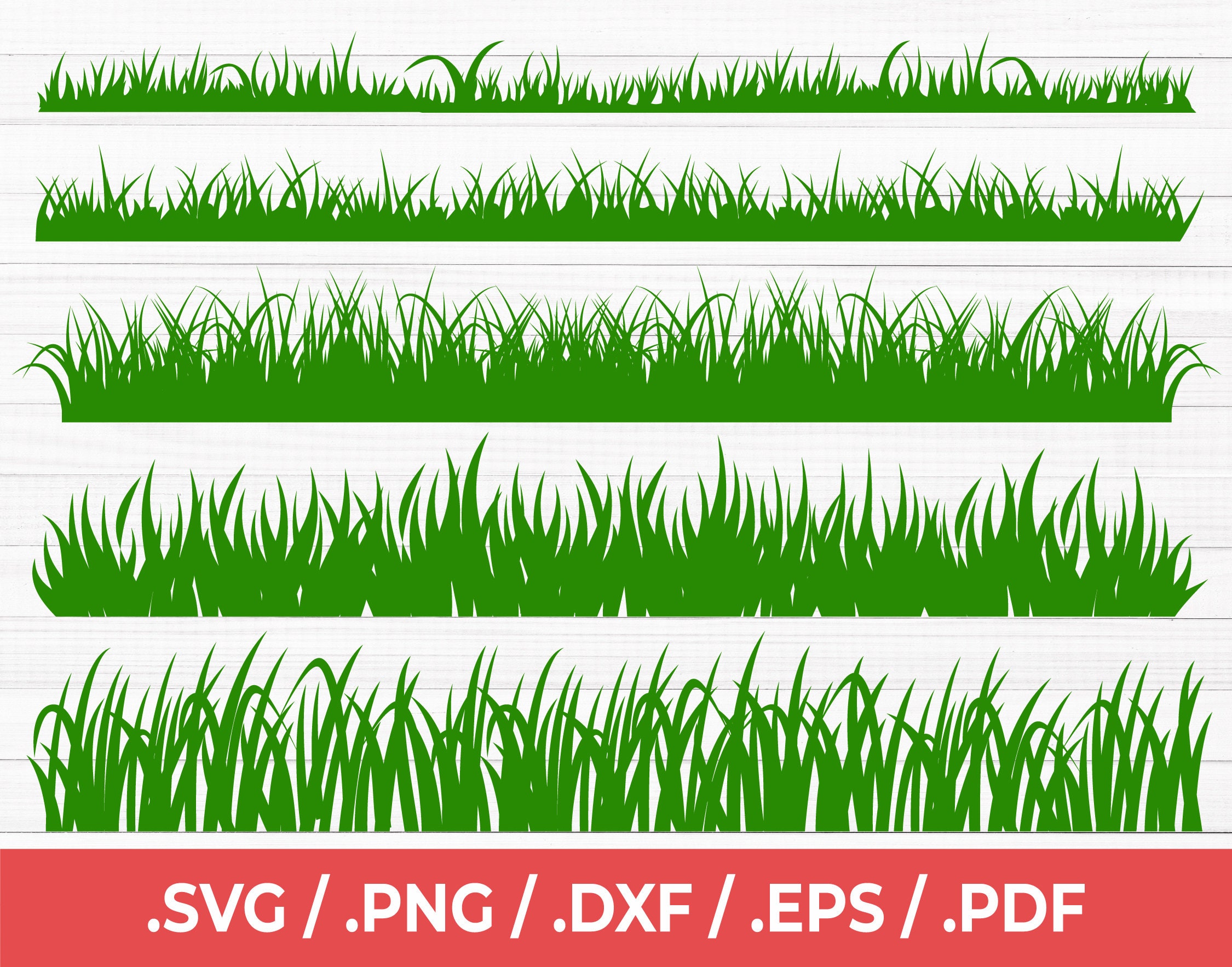 Green Grass SVG Grass Border Grass Svg Clipart Grass Png - Etsy