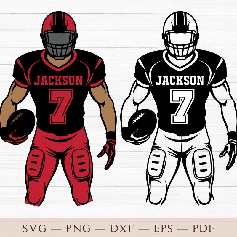 Football Cutouts - Etsy