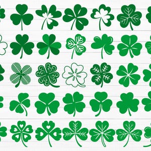 Shamrock Svg, Clover Svg, Shamrock Cricut Design, Clover Leaf Saint ...