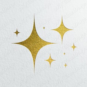 Sparkle Stars SVG - Star Effect Svg, Sparkling Stars Svg, Sparkles Bundle Svg, Galaxy Svg ...