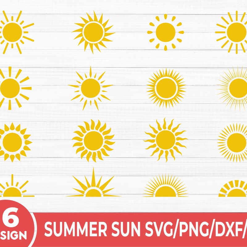 Sun Svg - Etsy