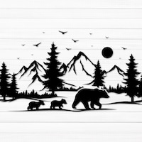 Bear Svg - Etsy