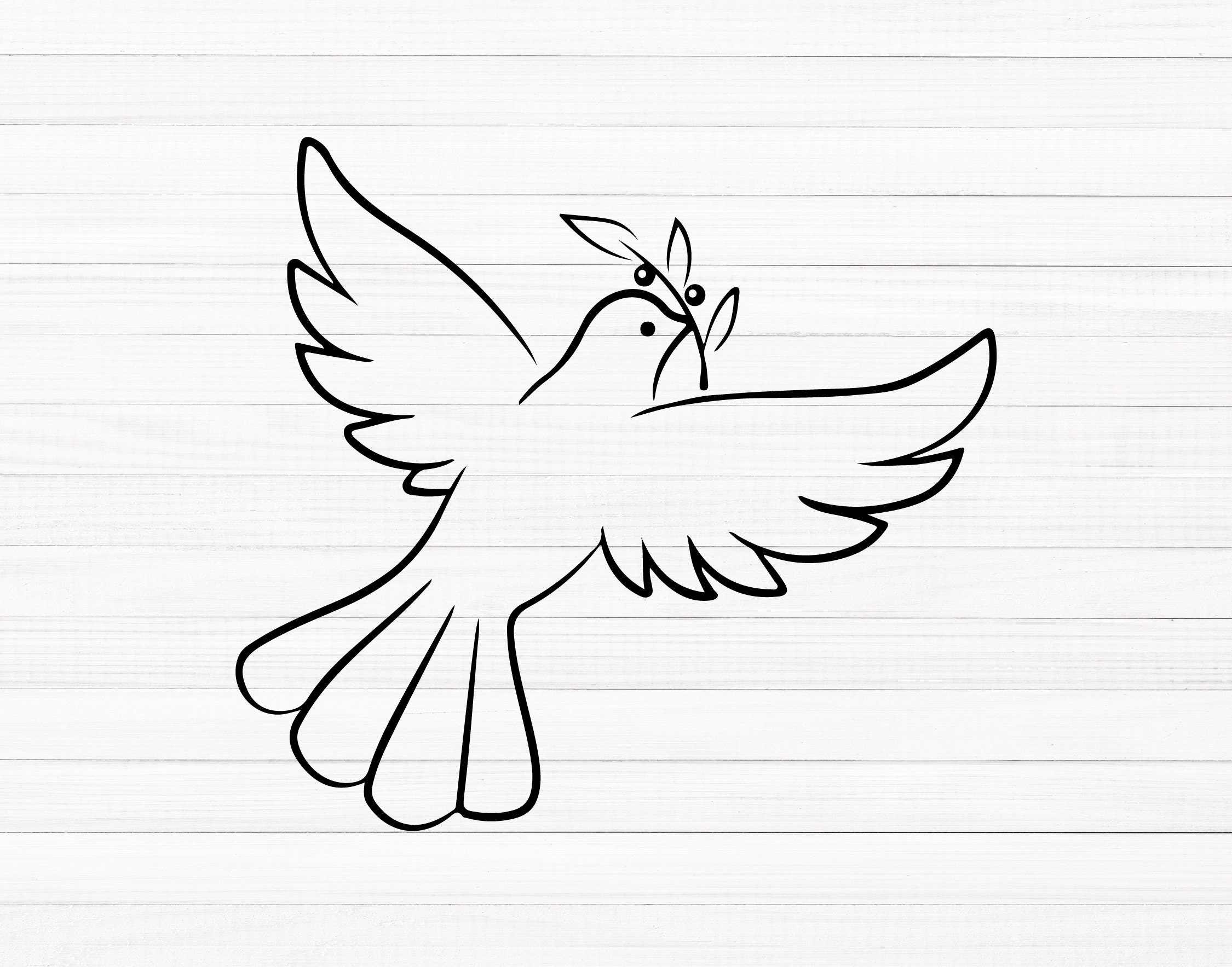 Doves SVG, Pigeon Svg, Dove Silhouette, Dove Vector, Wedding Doves Svg ...