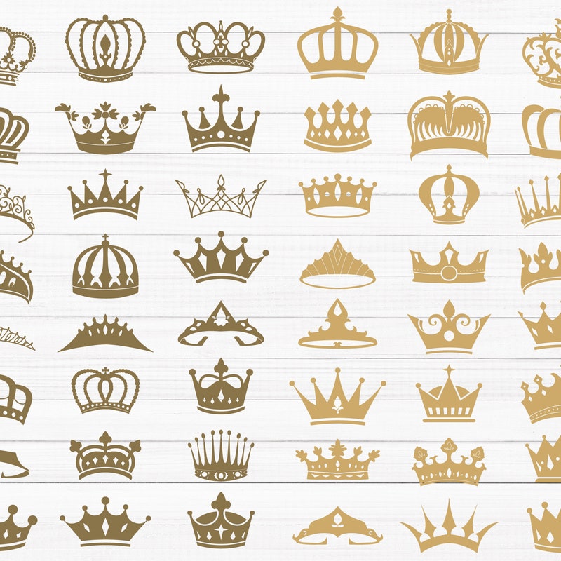 Queen Crown Svg - Etsy