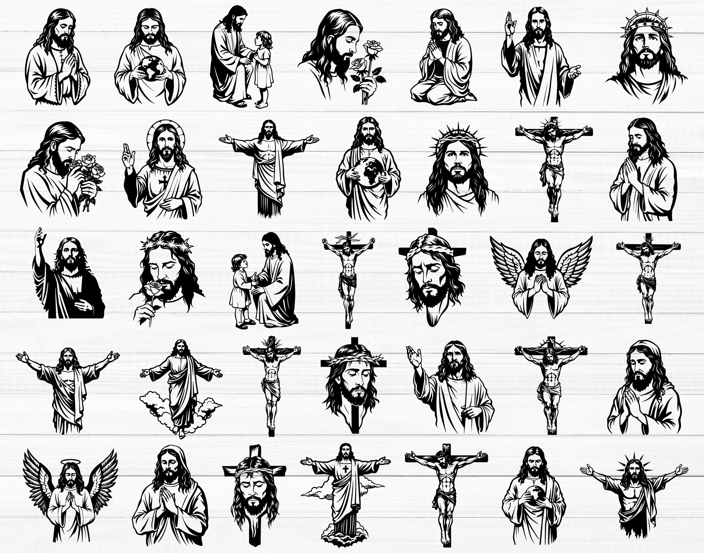 Jesucristo SVG, Jesucristo Svg Bundle, Jesucristo Png, Jesucristo ...