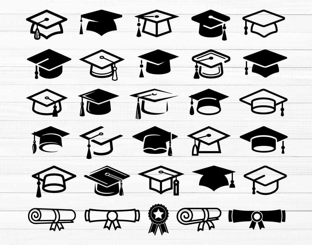 Graduation Cap SVG, Senior Graduation Cap Bundle Svg, Graduation ...