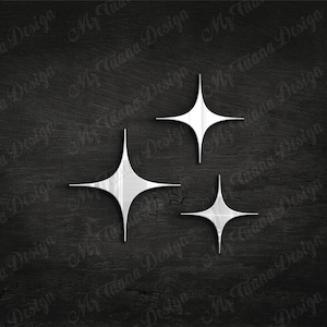 Sparkle Stars SVG - Star Effect Svg, Sparkling Stars Svg, Sparkles Bundle Svg, Galaxy Svg ...