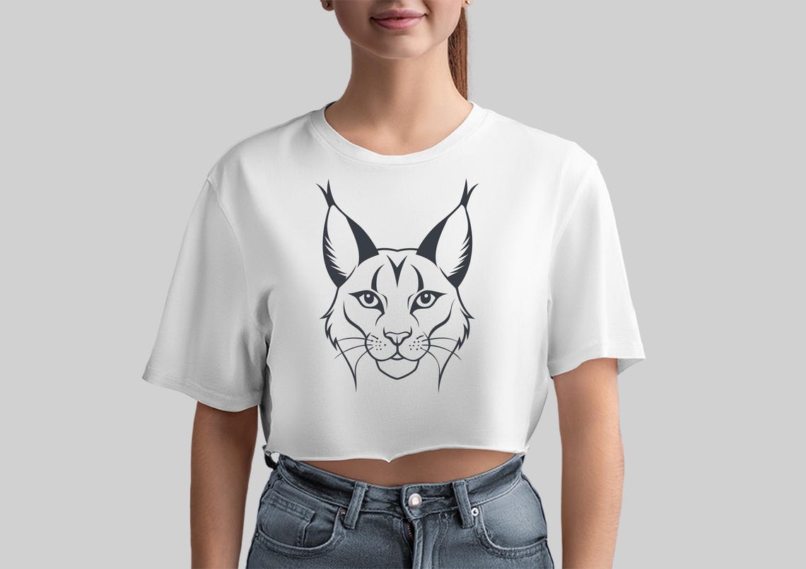 Lynx Face SVG Bundle (35 Files: SVG, PNG & More) Instant Download ...