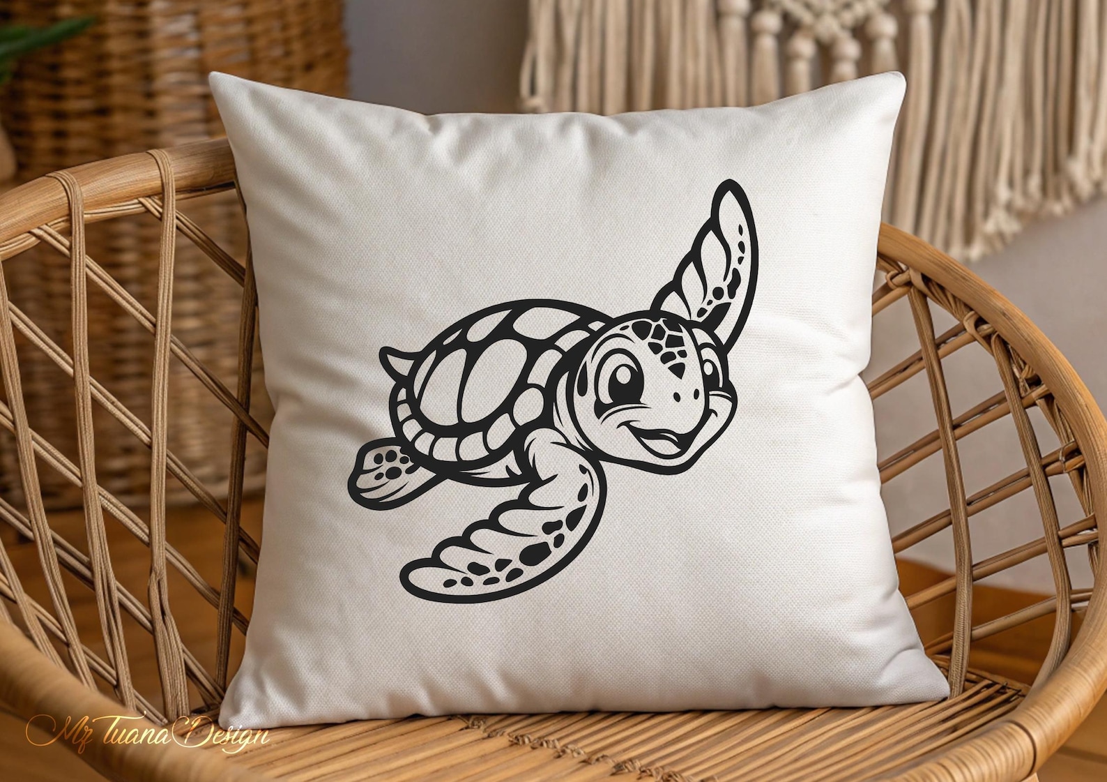 Sea Turtle SVG, Cute Sea Turtle Svg, Baby Turtle Svg, Turtle Silhouette ...
